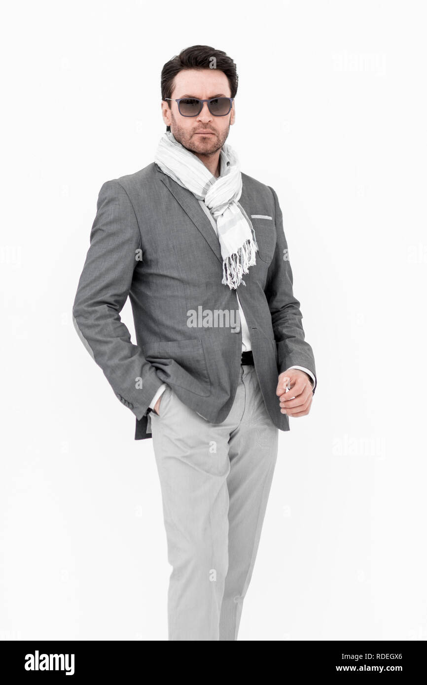 portrait of stylish modern man Stock Photo - Alamy