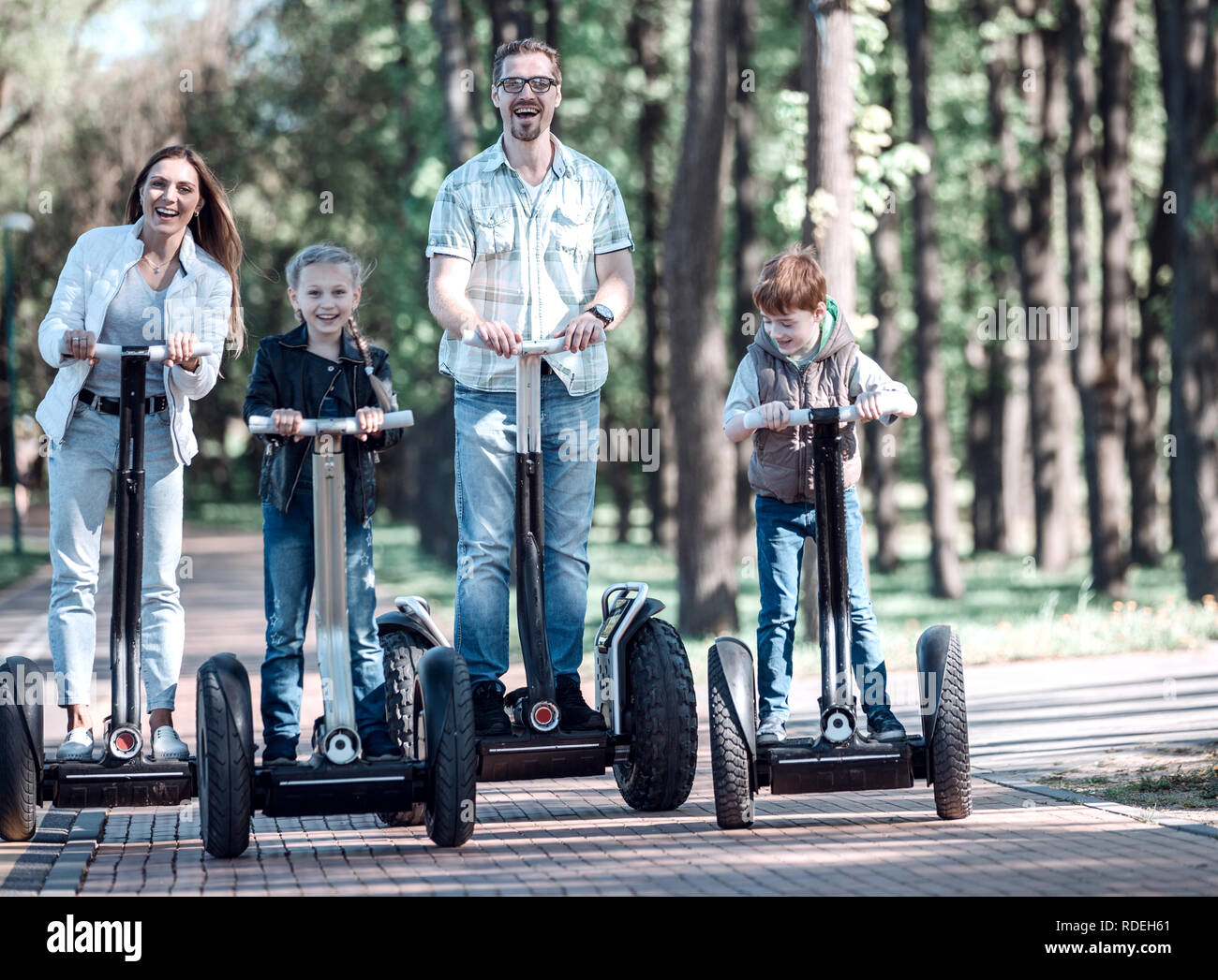 happy family having fun together Stock Photo - Alamy