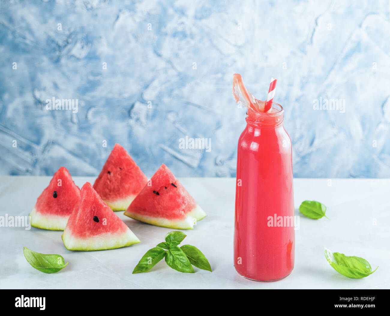 Watermelon with water splashes hi-res stock photography and images - Alamy