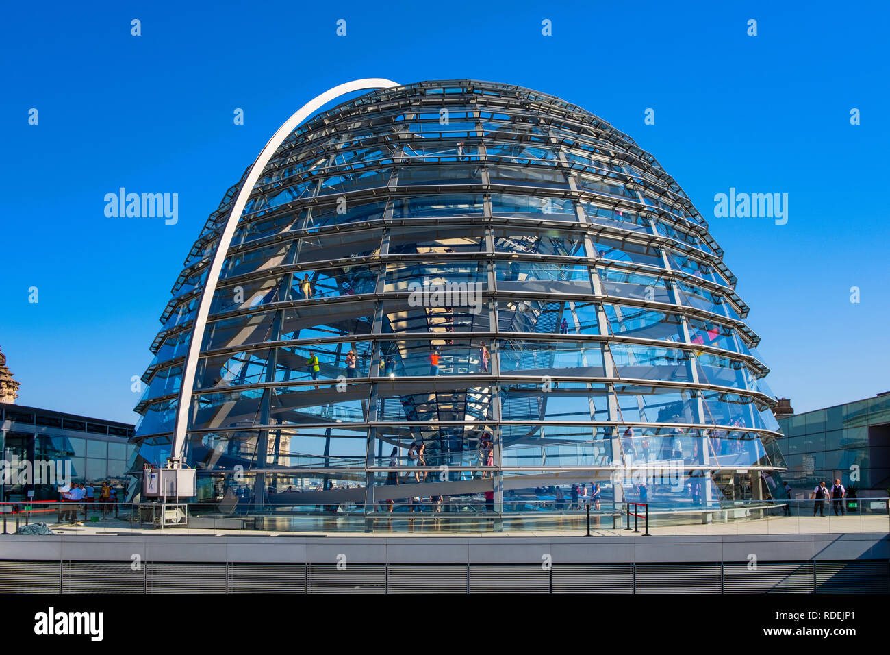 Berlin, Berlin state / Germany - 2018/07/31: Ultra modernistic ...