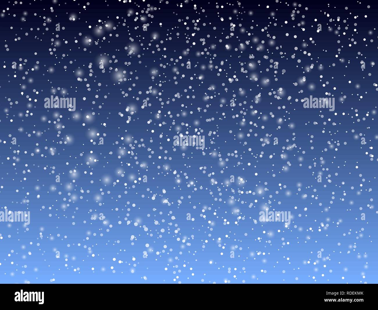 Falling snow background. Holiday landscape with snowfall. Vector ...