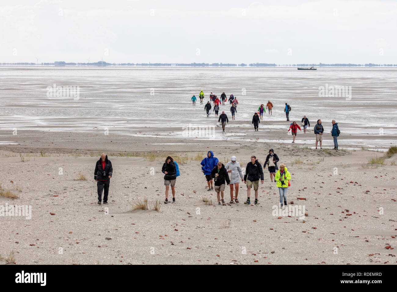 The Netherlands, Rottumeroog or Rottum Island (uninhabited), belonging ...