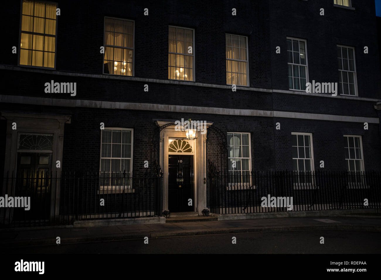 In british prime minister official residence at 10 downing street hi ...