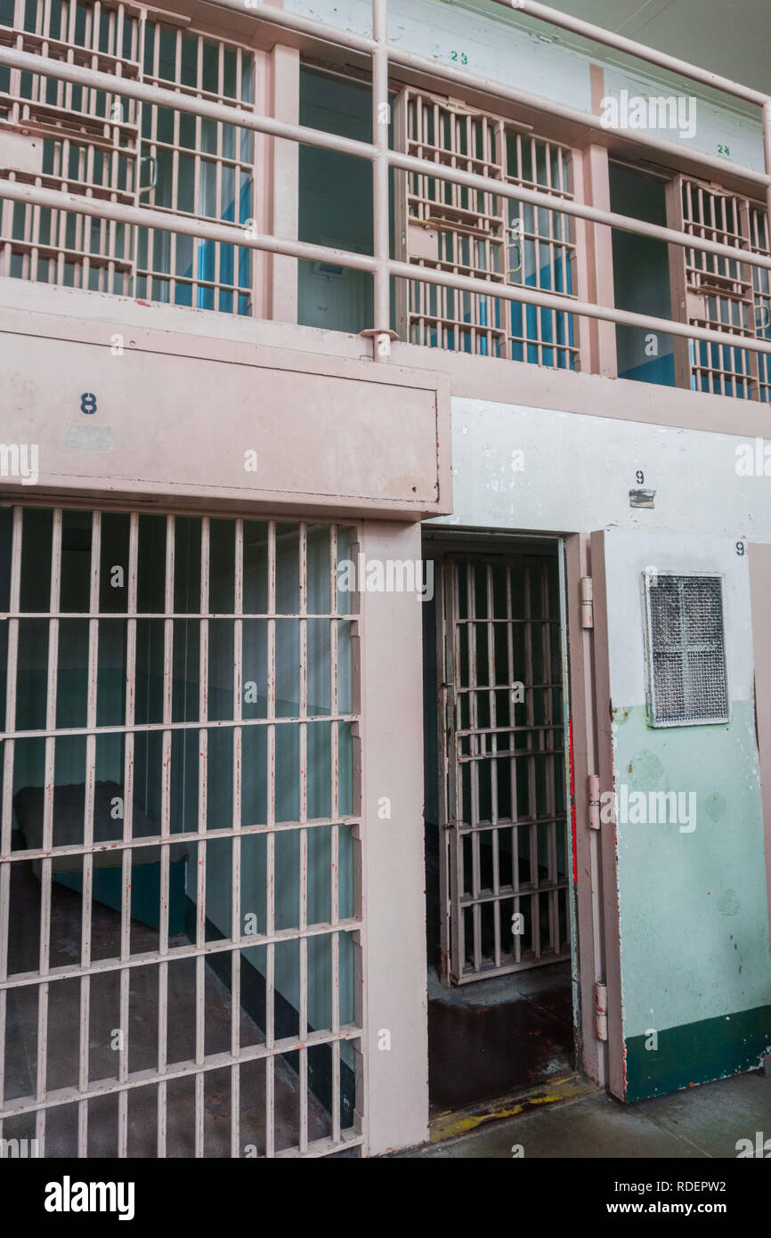 Prison corridor indoor hi-res stock photography and images - Alamy