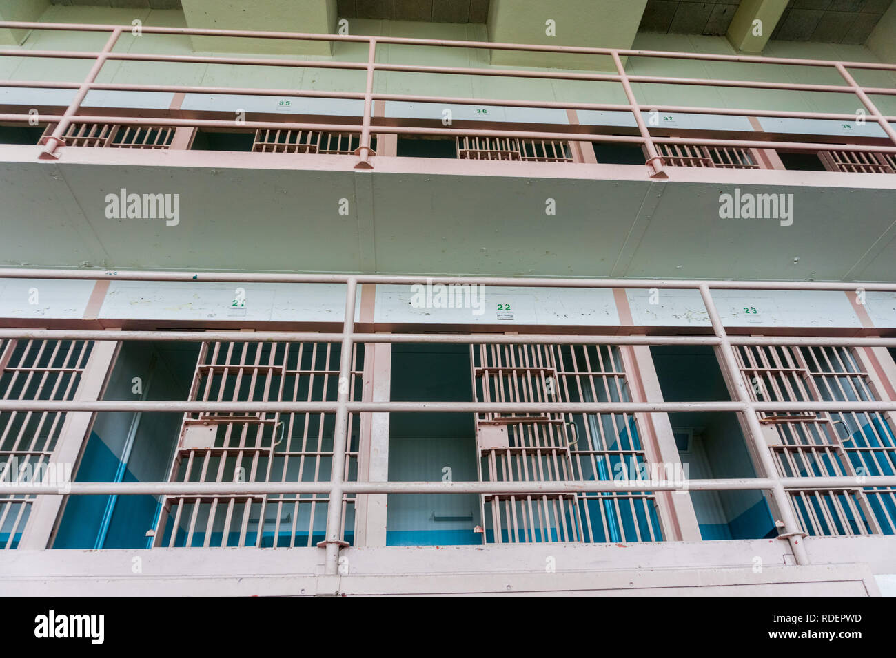 Prison corridor indoor hi-res stock photography and images - Alamy