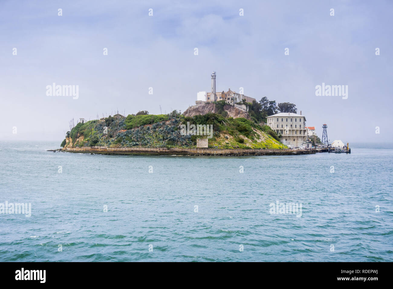 Alcatraz prison tours hi-res stock photography and images - Alamy