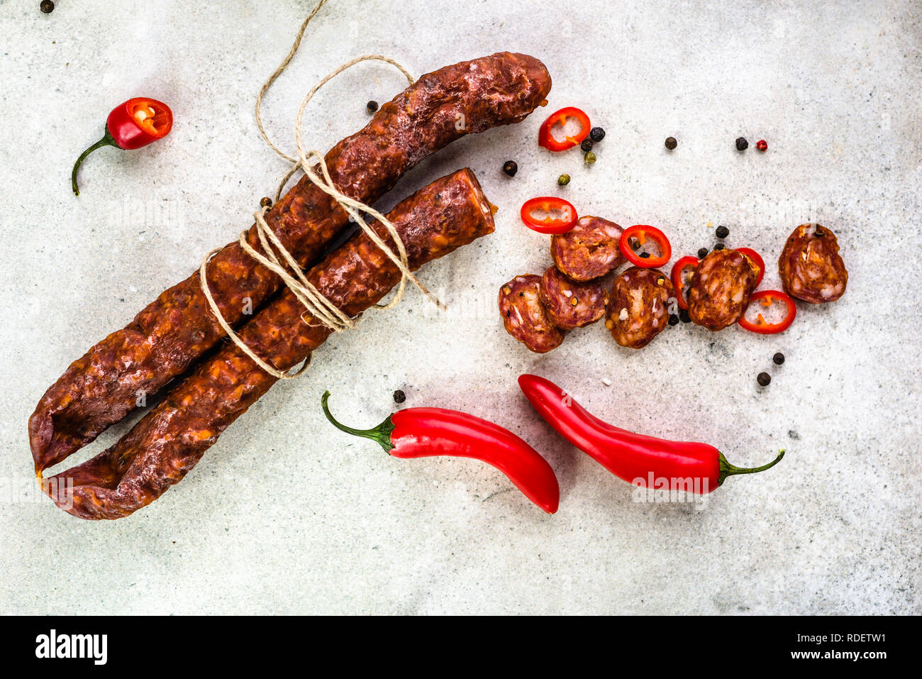 Spicy mediterranean tapas hi-res stock photography and images - Alamy
