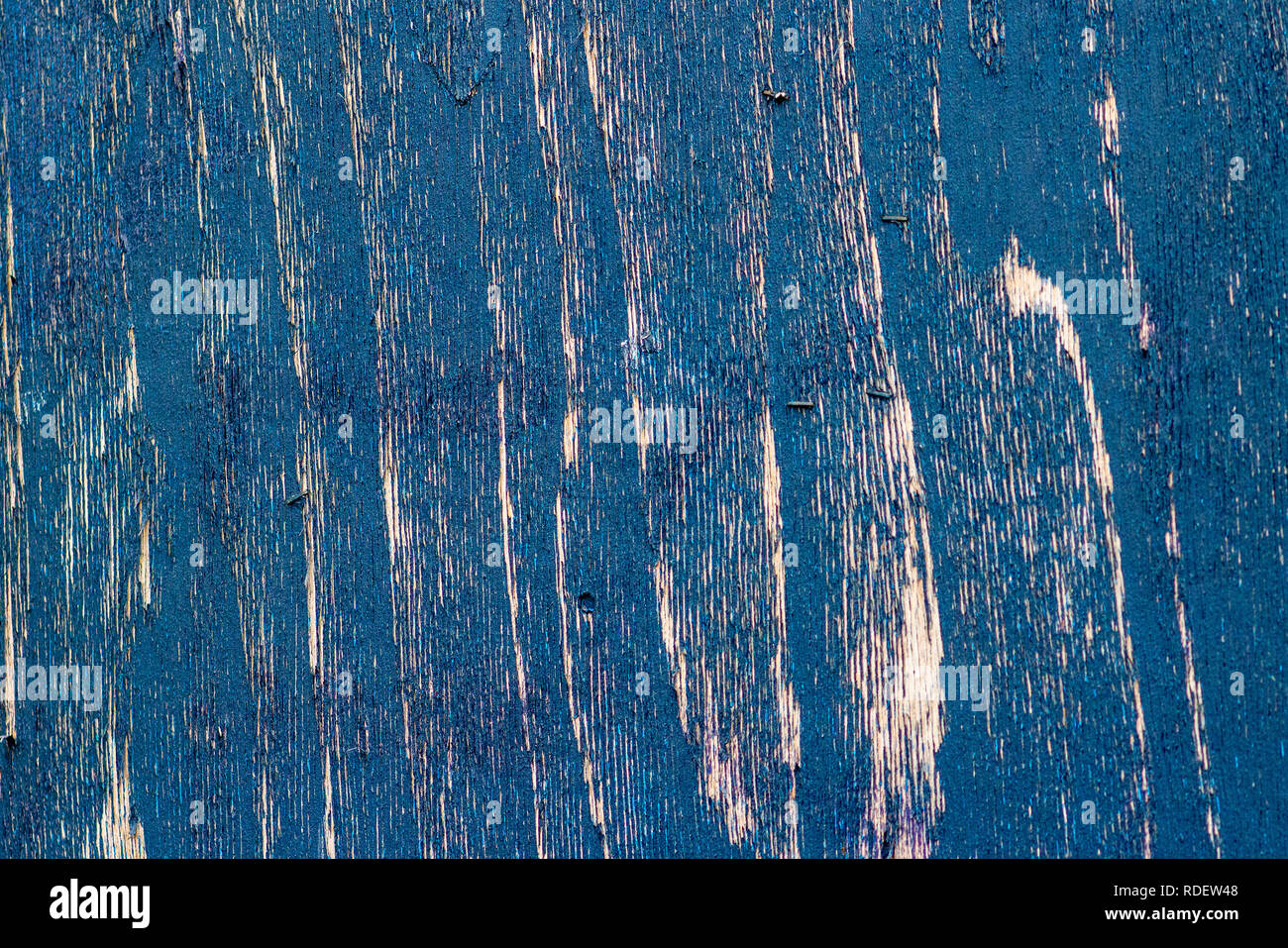 Blue wood fence deteriorated by time texture background Stock Photo - Alamy