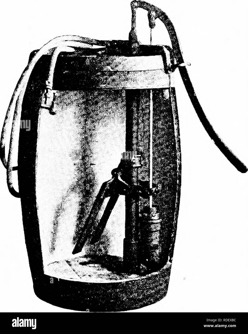 Pump sprayers Black and White Stock Photos & Images - Alamy
