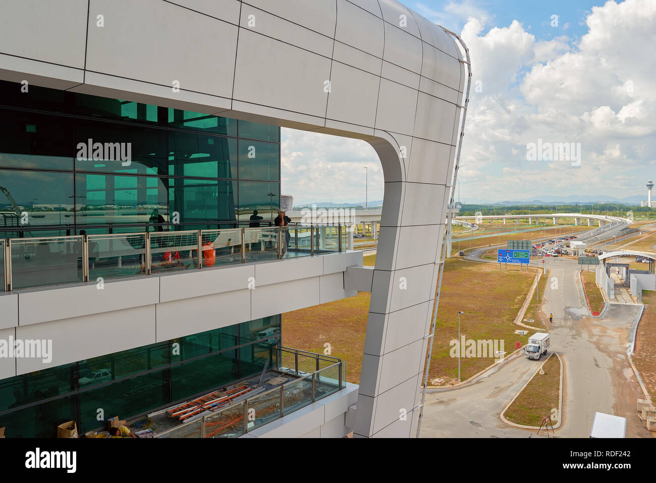 KUALA LUMPUR, MALAYSIA - CIRCA MAY, 2014: KLIA2 at daytime. KLIA2 is ...
