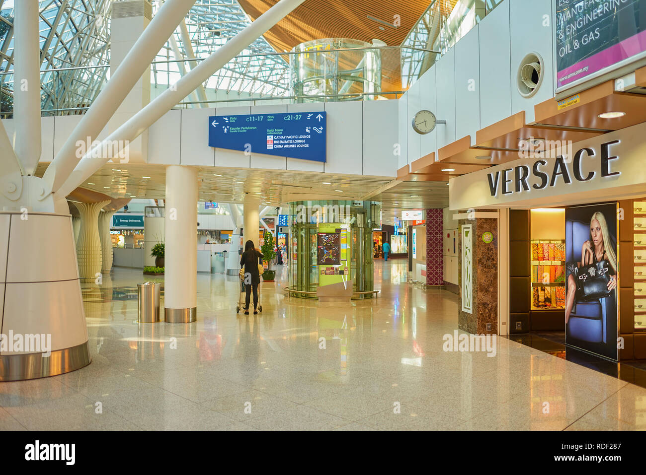 KUALA LUMPUR, MALAYSIA - CIRCA MAY, 2014: inside Kuala Lumpur ...