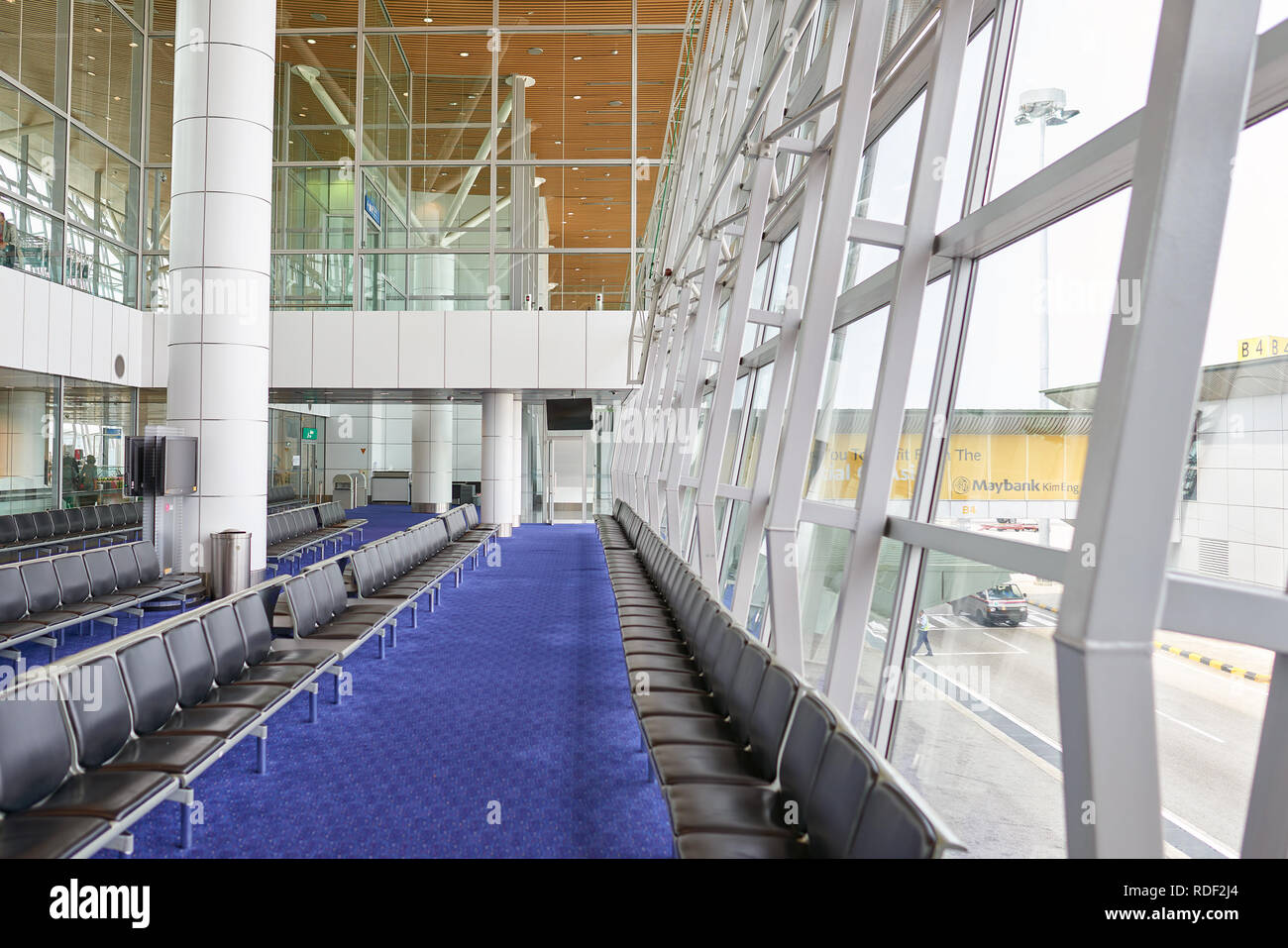 KUALA LUMPUR, MALAYSIA - CIRCA MAY, 2014: inside Kuala Lumpur ...