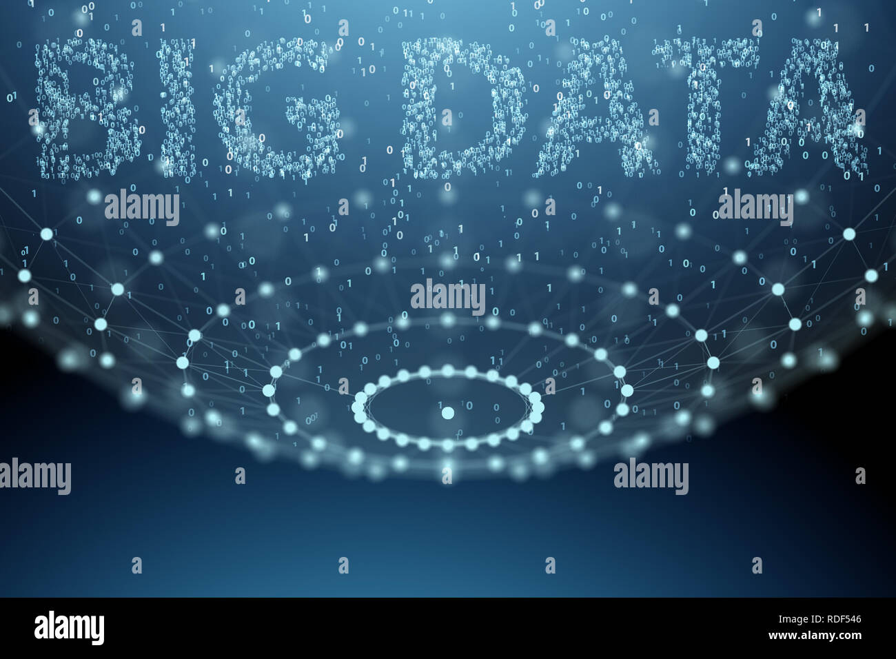 Big data and data mining concept illustration - 3d rendering Stock ...