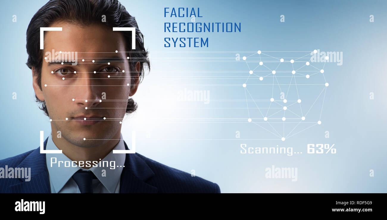 Concept of face recognition software and hardware Stock Photo - Alamy