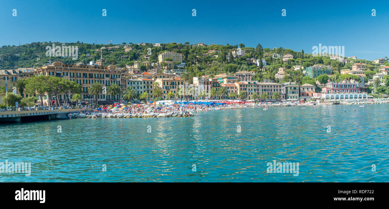 Rapallo, Ligurische Riviera, Italien Stock Photo - Alamy