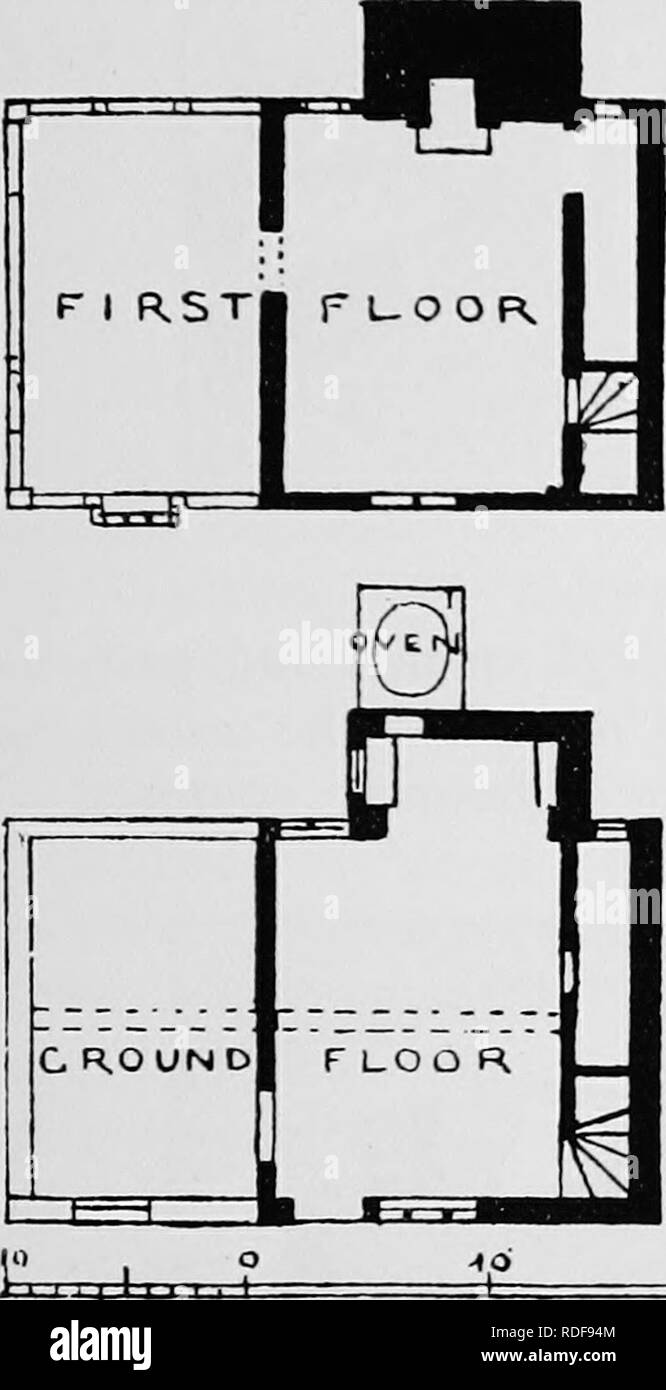 Two architectural plans Black and White Stock Photos & Images - Alamy