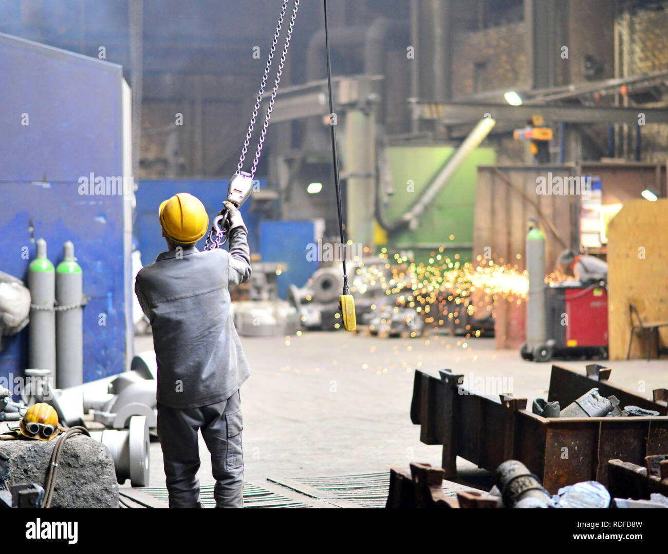 Berlin germany man welding hi-res stock photography and images - Alamy