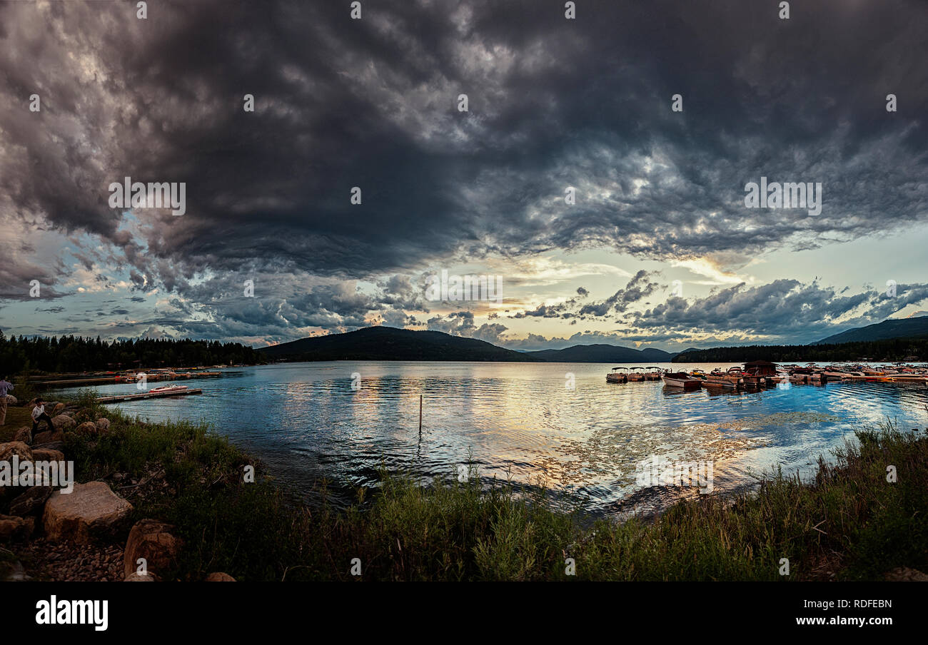 Whitefish lake montana hi-res stock photography and images - Alamy