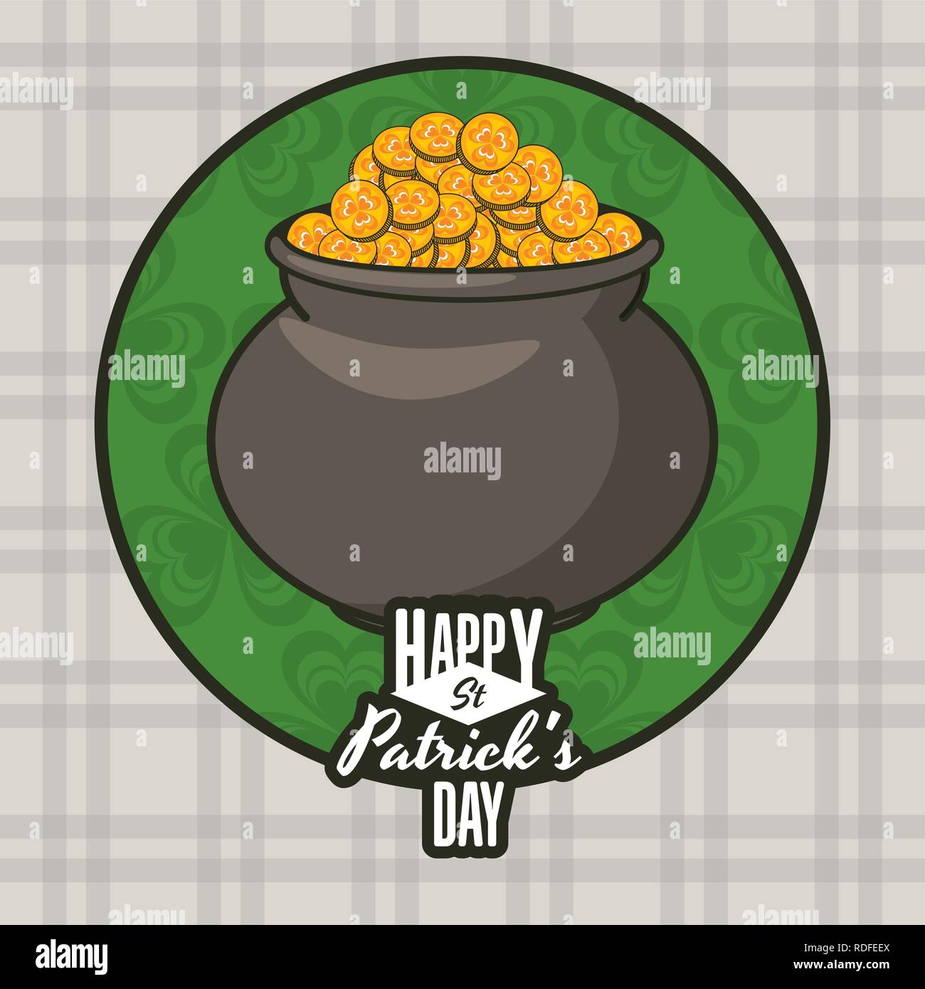 st patricks day cartoon Stock Vector Image & Art - Alamy
