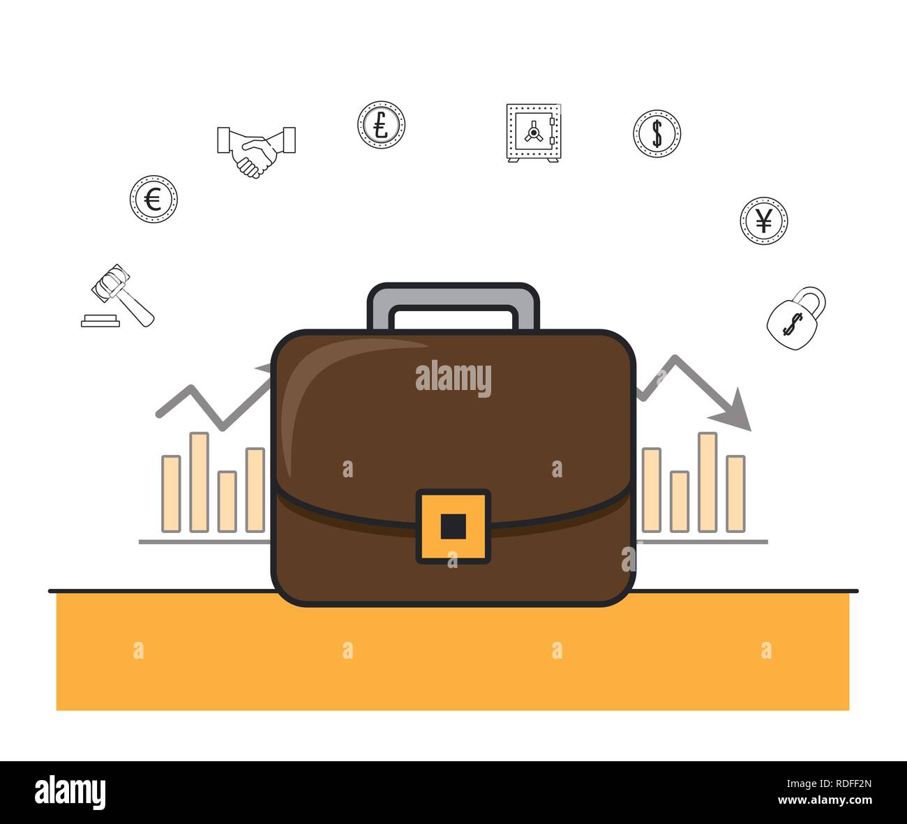 finance and trading cartoon Stock Vector Image & Art - Alamy