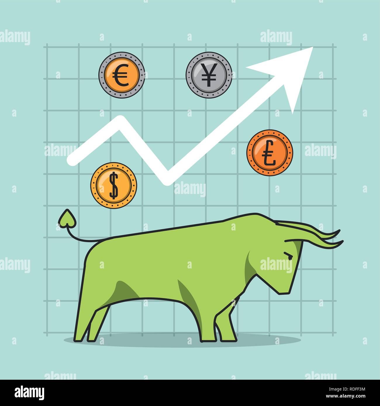 finance and trading cartoon Stock Vector Image & Art - Alamy