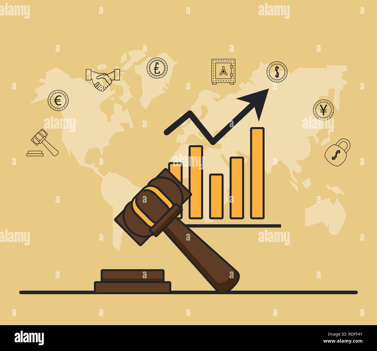 finance and trading cartoon Stock Vector Image & Art - Alamy