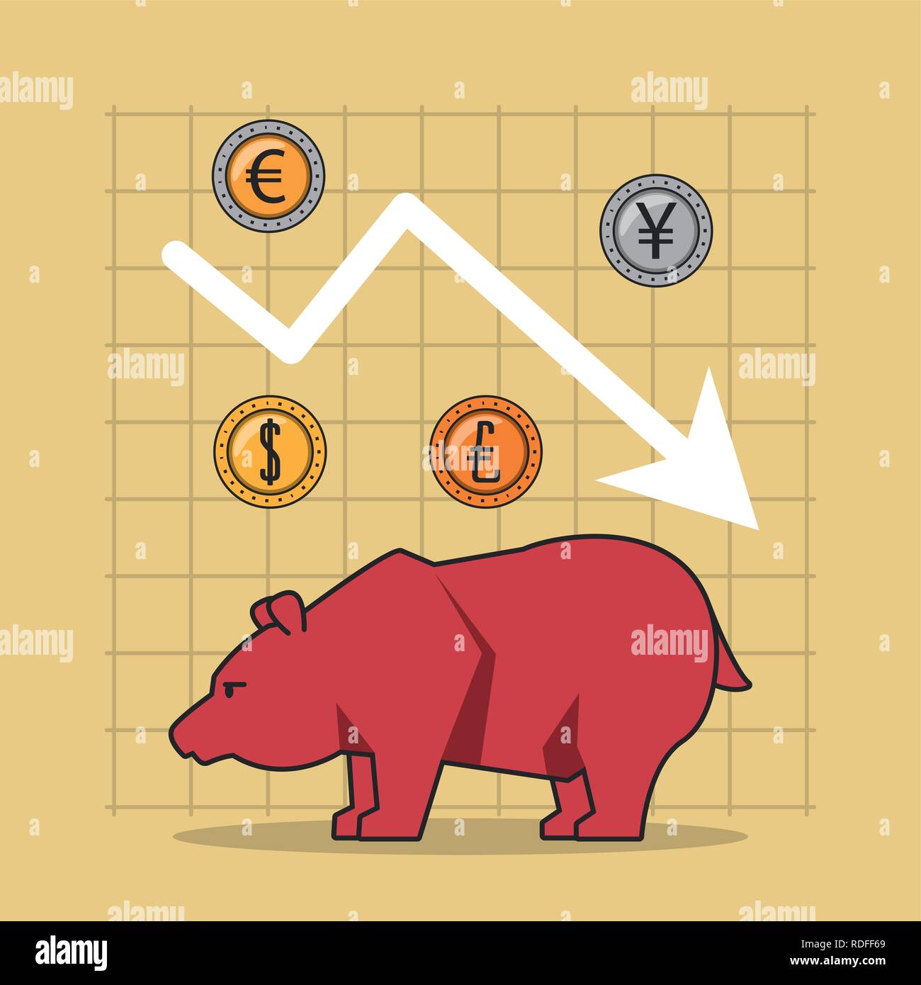 finance and trading cartoon Stock Vector Image & Art - Alamy