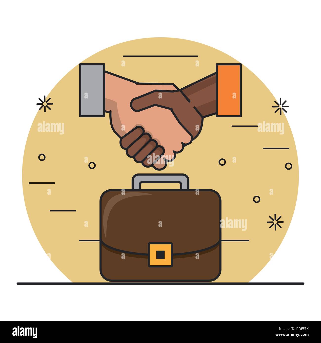 Trading agreement Stock Vector Images - Alamy