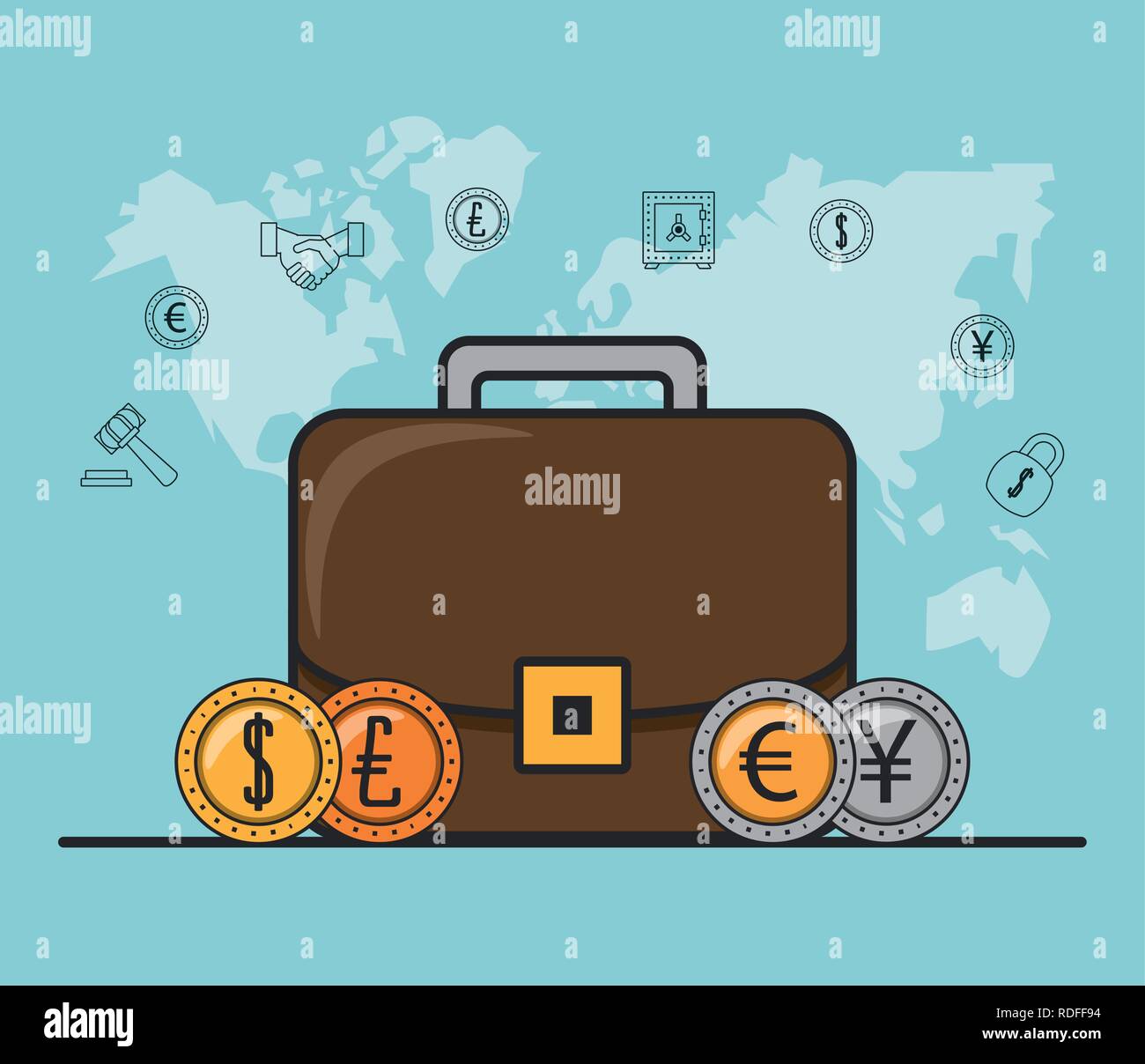 finance and trading cartoon Stock Vector Image & Art - Alamy