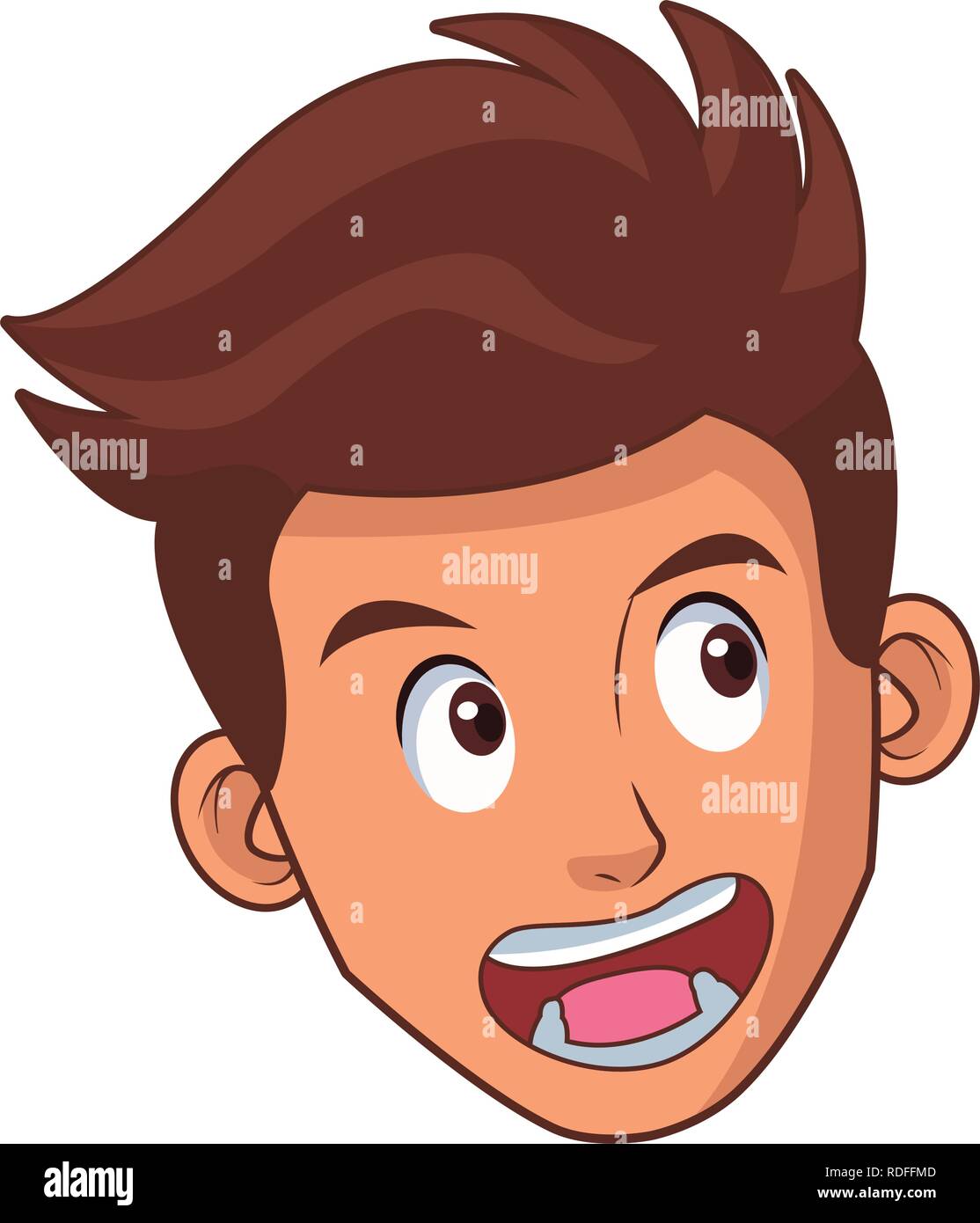 man only face Stock Vector Image & Art - Alamy