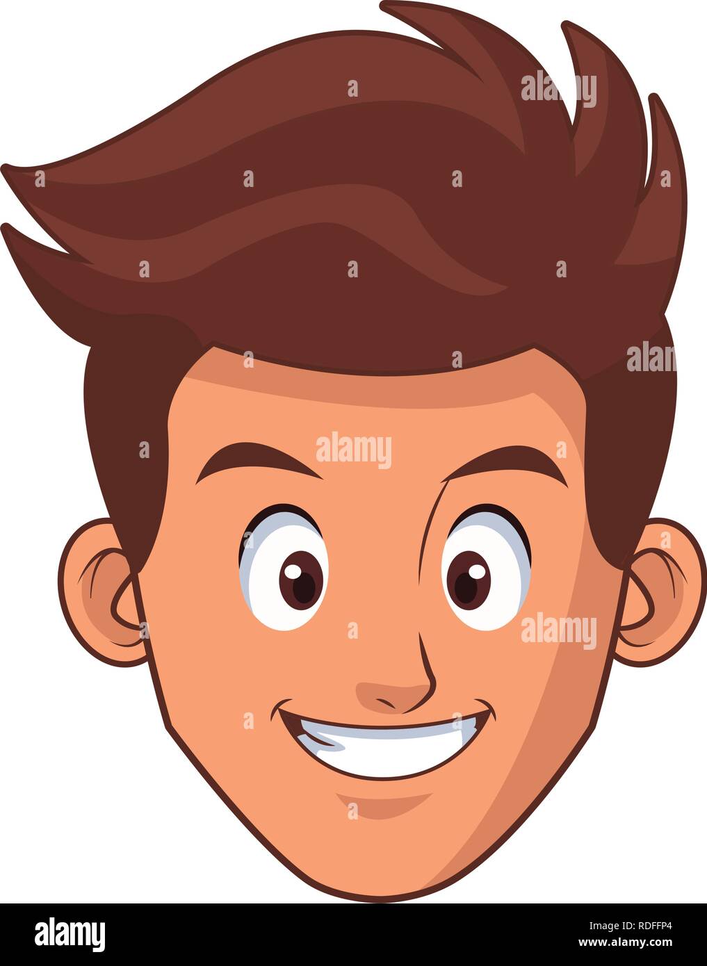man only face Stock Vector Image & Art - Alamy