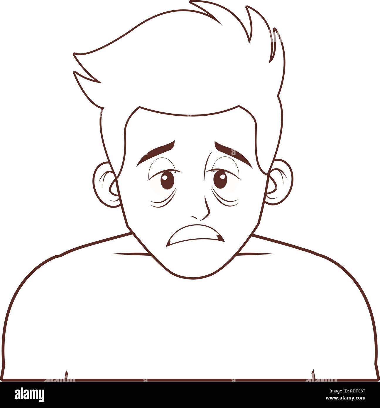 sick man icon Stock Vector Image & Art - Alamy