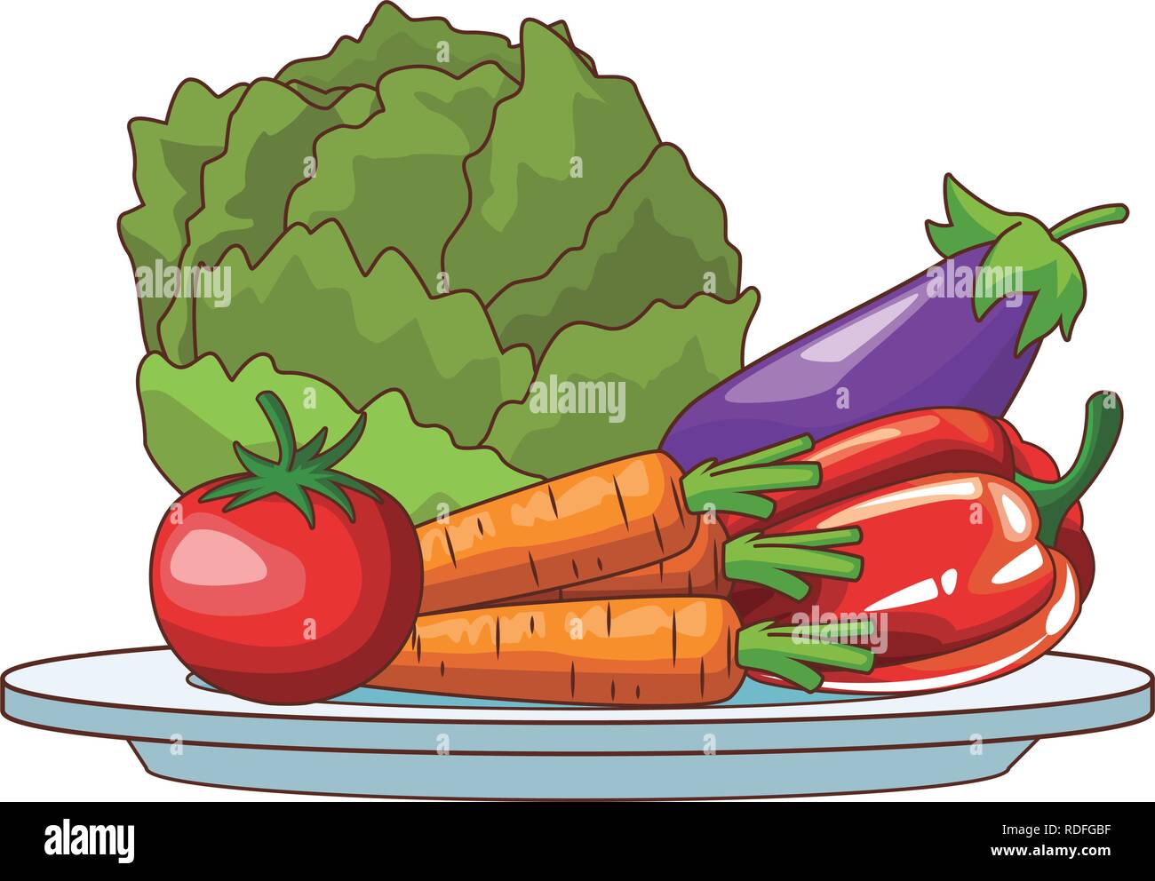 healthy food design Stock Vector Image & Art - Alamy