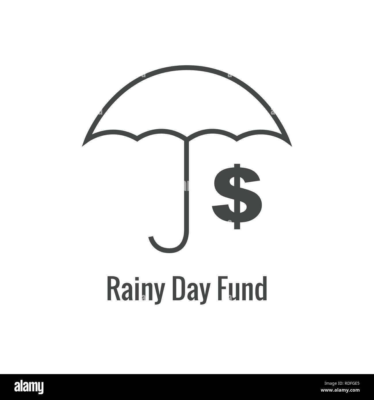 Financial Emergency Fund Icons w Home or House, Car or Vehicle Damage ...