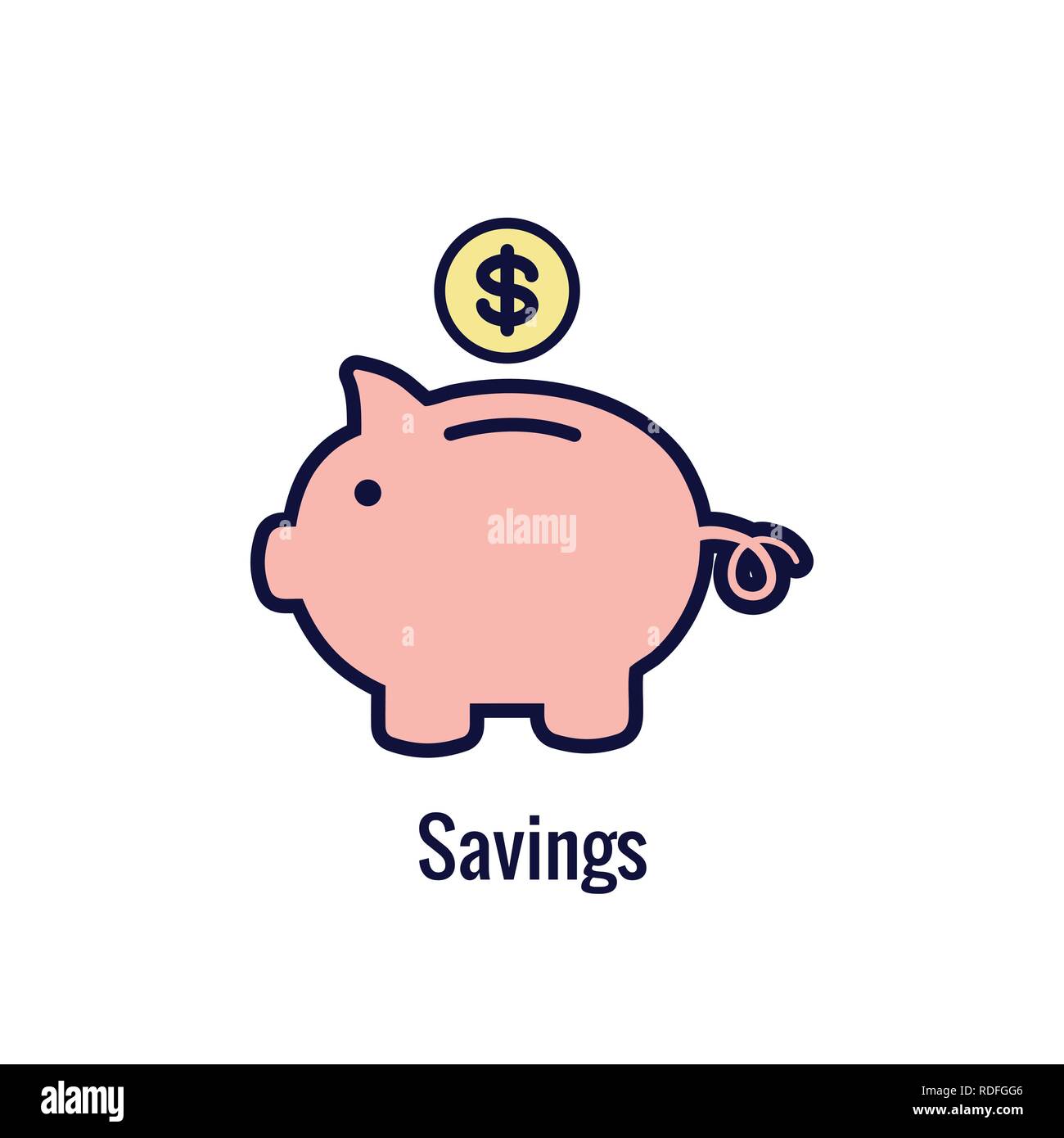 Retirement contribution fund Stock Vector Images - Alamy