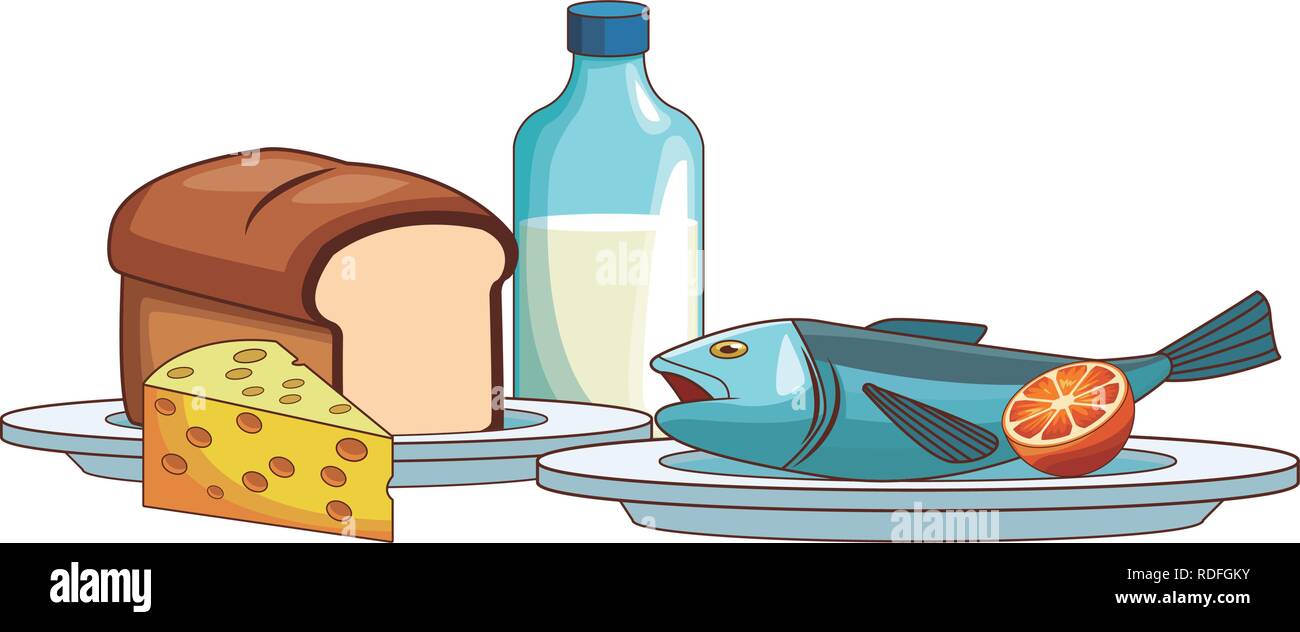 Bread cheese spinach Stock Vector Images - Alamy