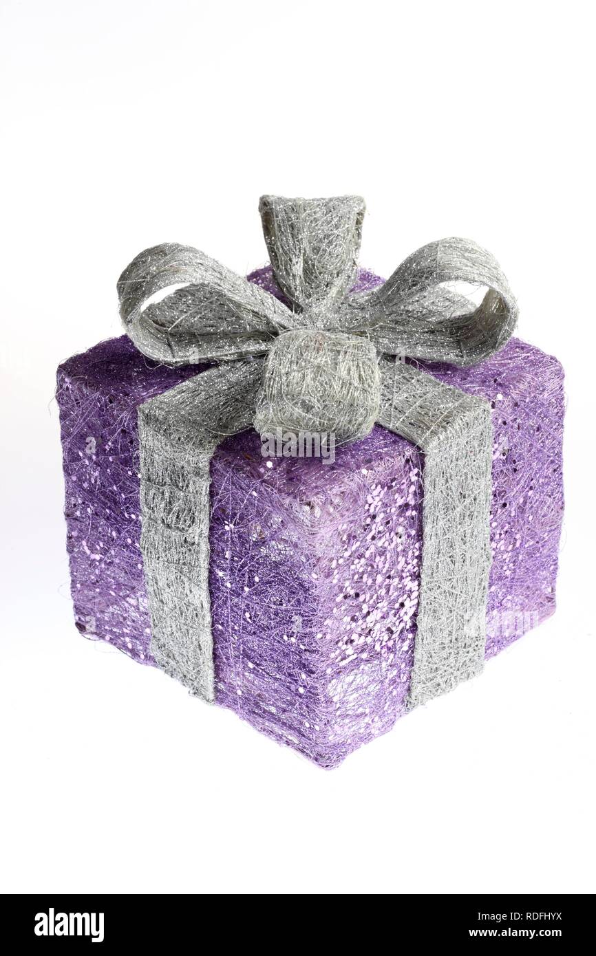 Gift box, present Stock Photo - Alamy