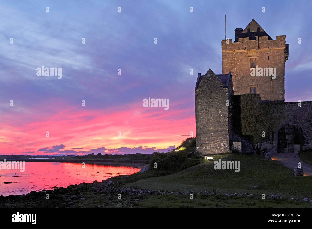 Dunguaire Castle, Kinvara, Ireland, Europe Stock Photo - Alamy