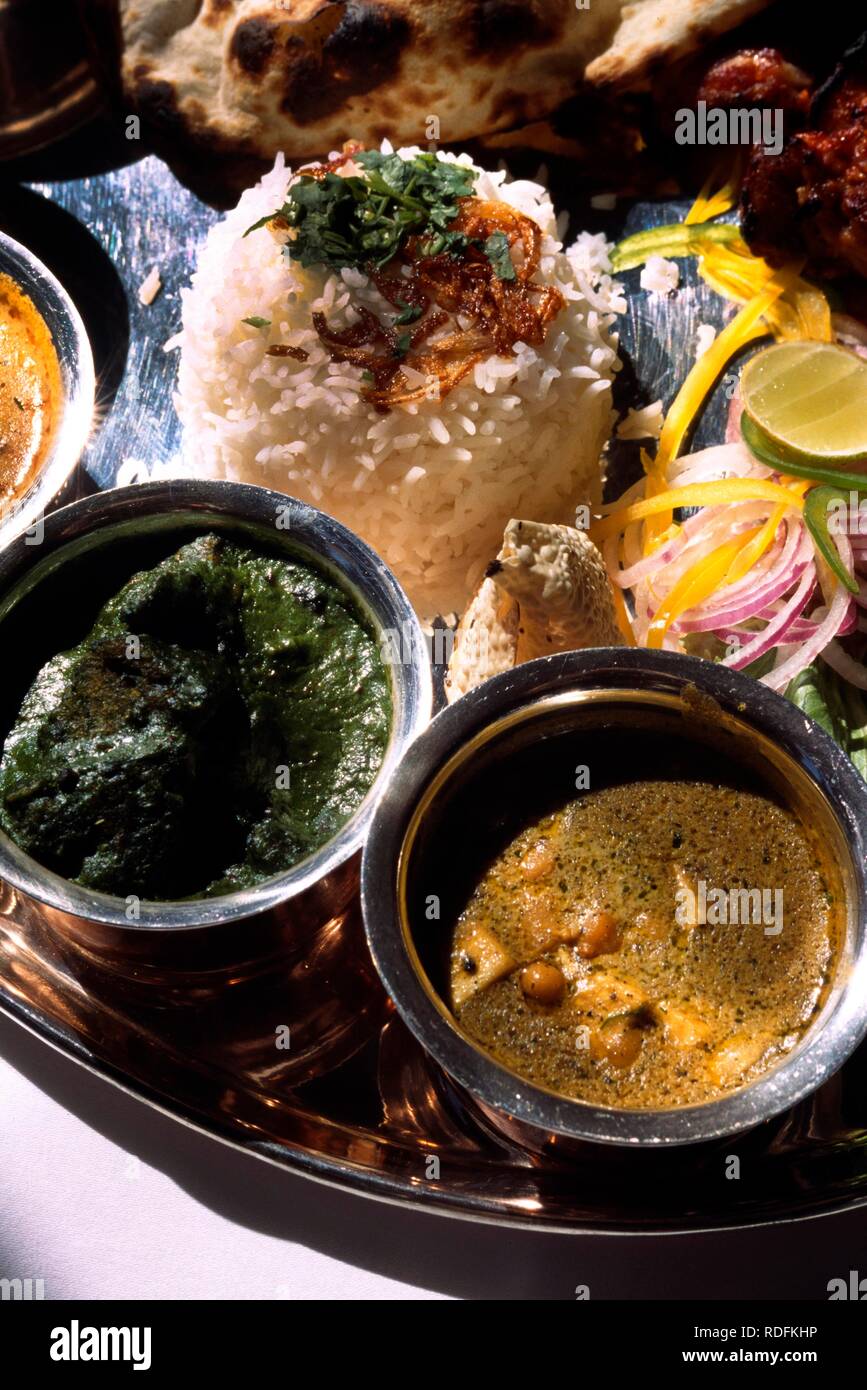 Thali meals hi-res stock photography and images - Alamy