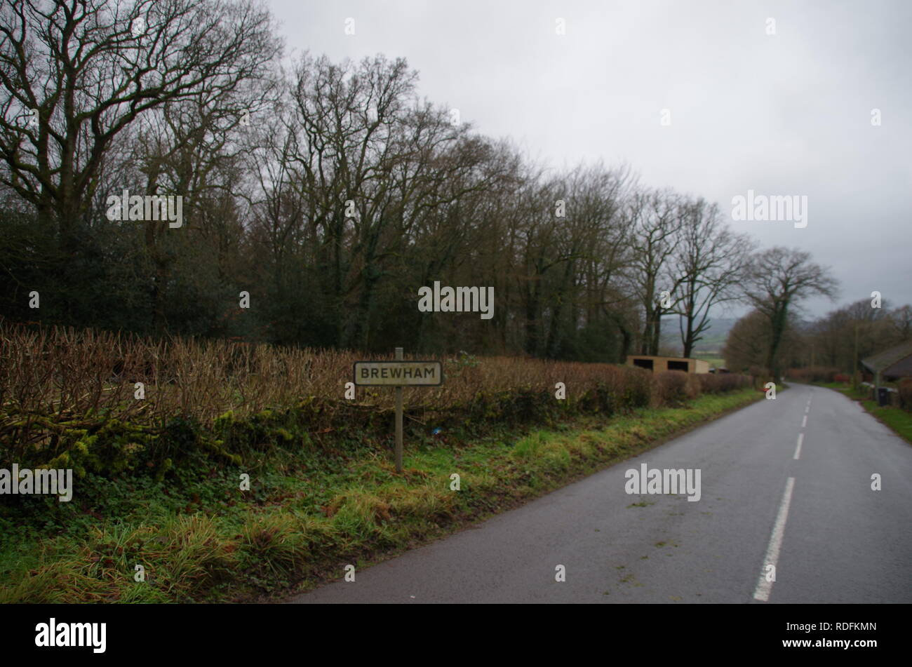 The Macmillan Way. Long-distance trail. Somerset. England. UK Stock ...