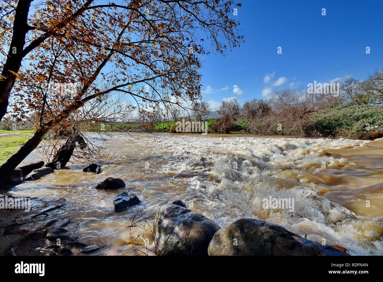 rivers and streams and waterfalls of Israel Stock Photo - Alamy