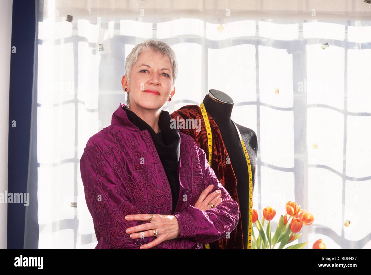 Small Business Owner, Fashion Designer, USA Stock Photo - Alamy