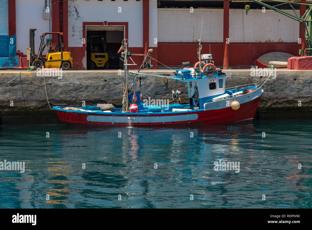 Traditional spanish fishing boat in hi-res stock photography and images ...