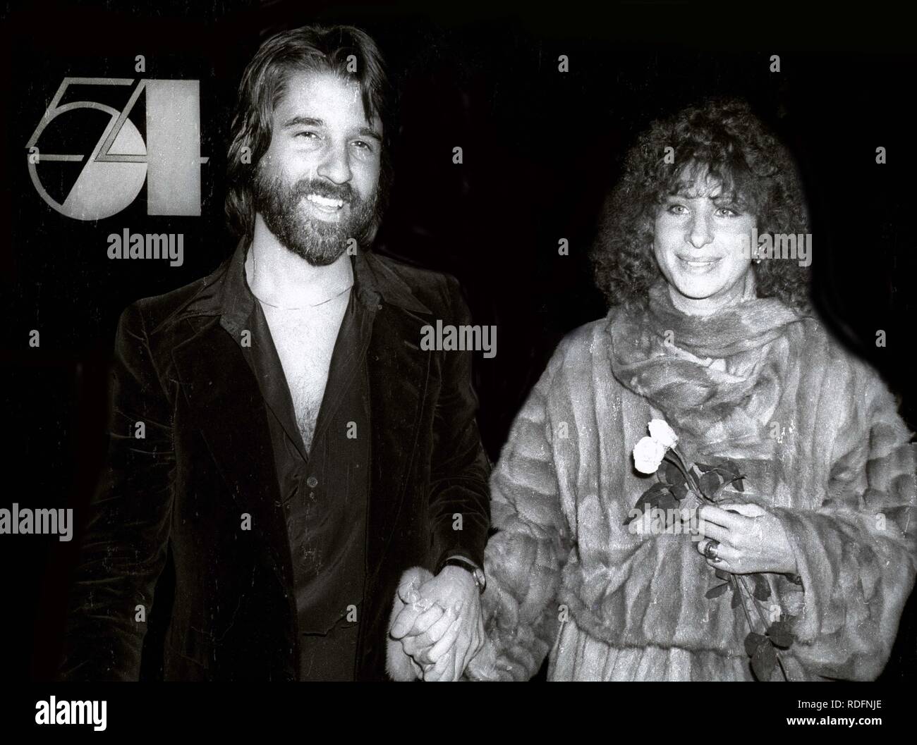 Jon Peters and Barbara Streisand 1978 Photo By Adam Scull/PHOTOlink ...