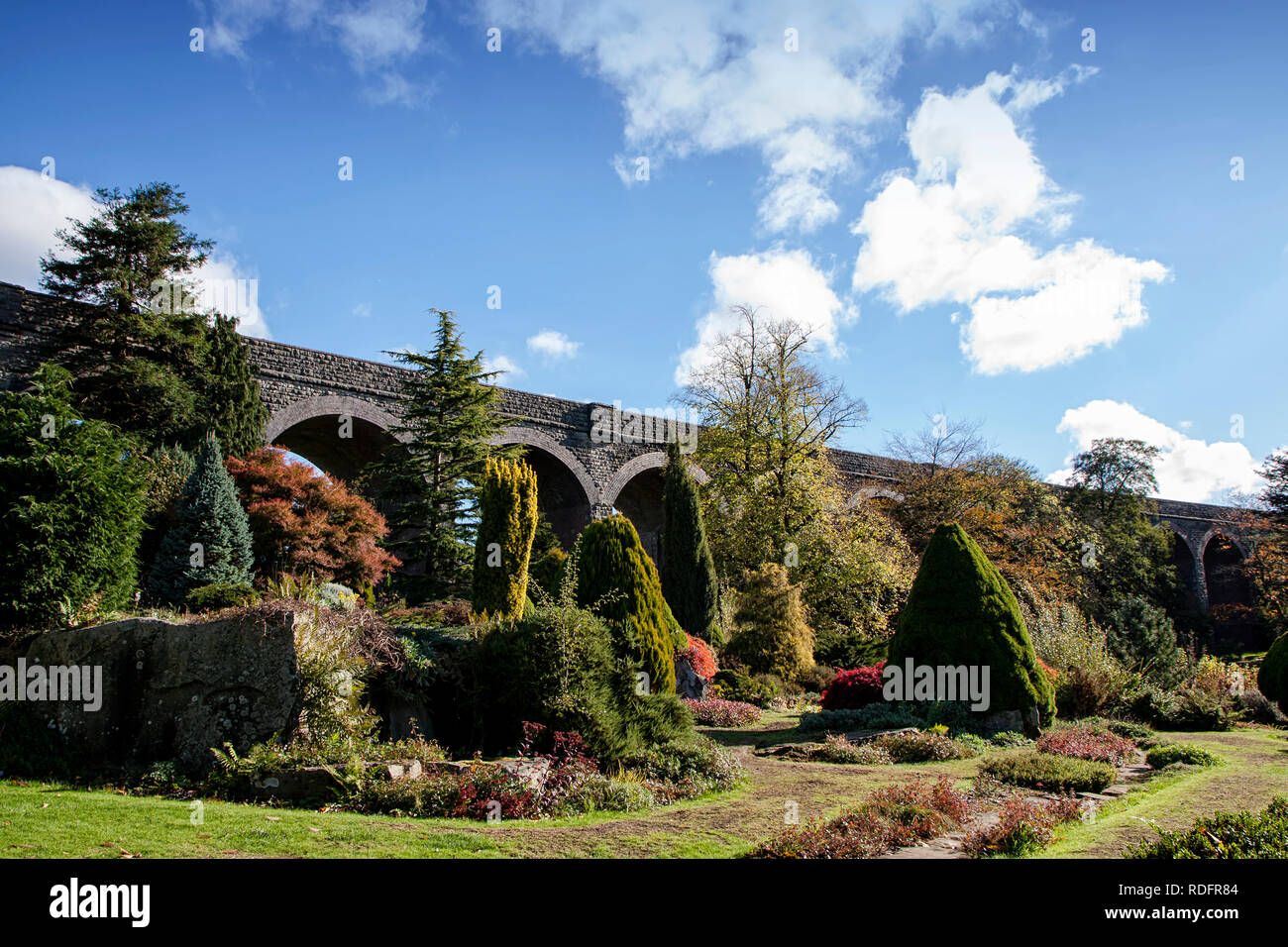 Kilver Court Gardens underneath Charlton Road Railway Viaduct in ...