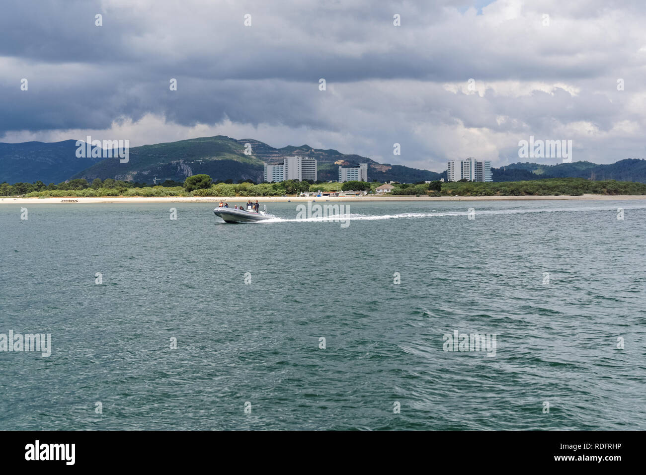The Sado River estuary near Setúbal, Portugal Stock Photo - Alamy