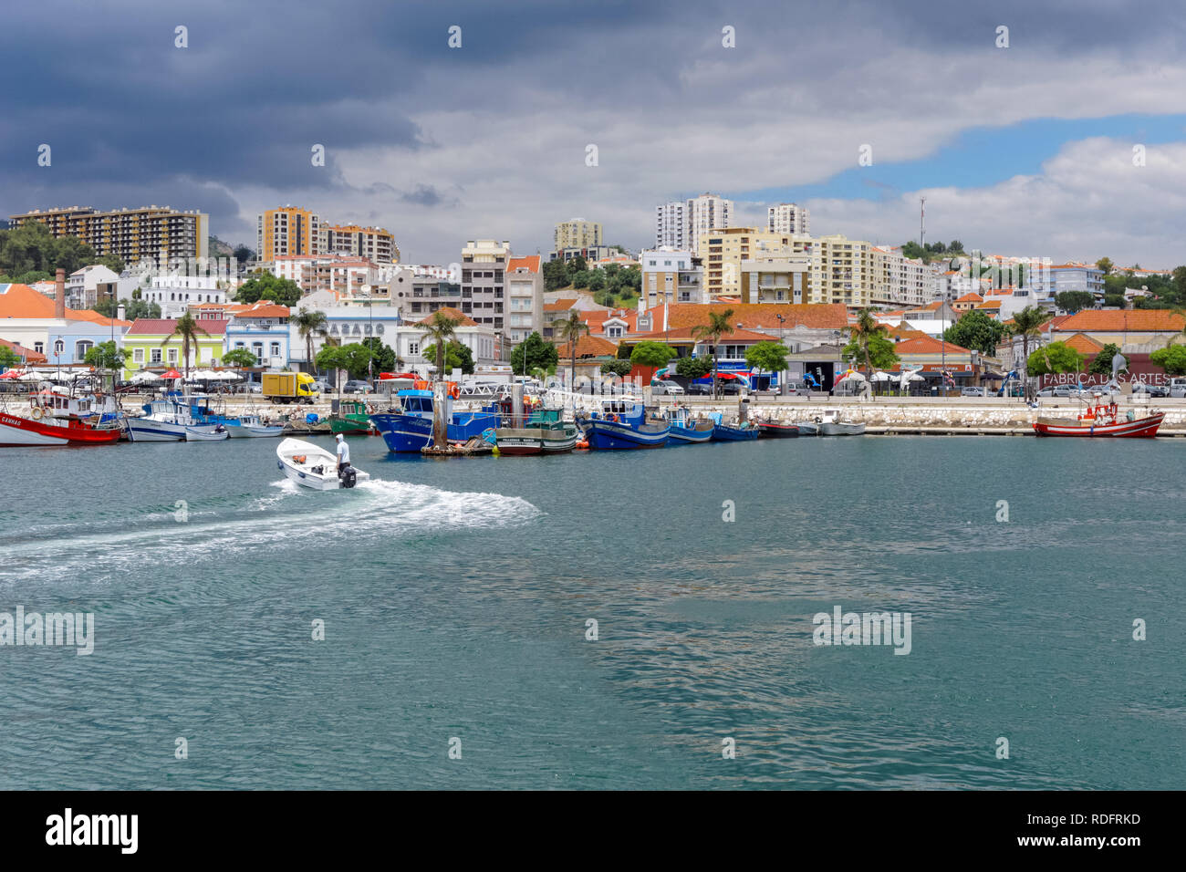 Harbour port small fishing boats hi-res stock photography and images ...