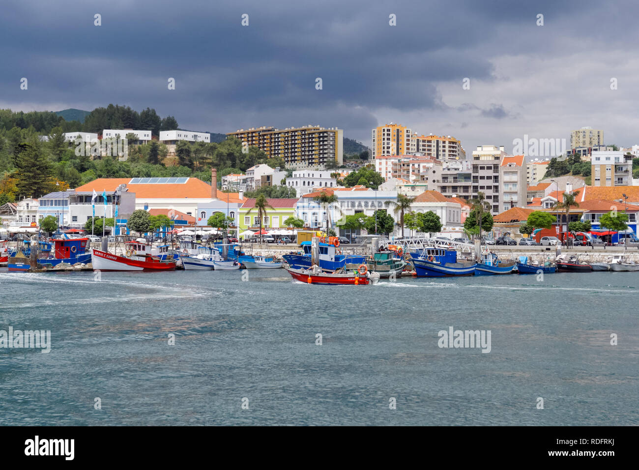 Harbour port small fishing boats hi-res stock photography and images ...