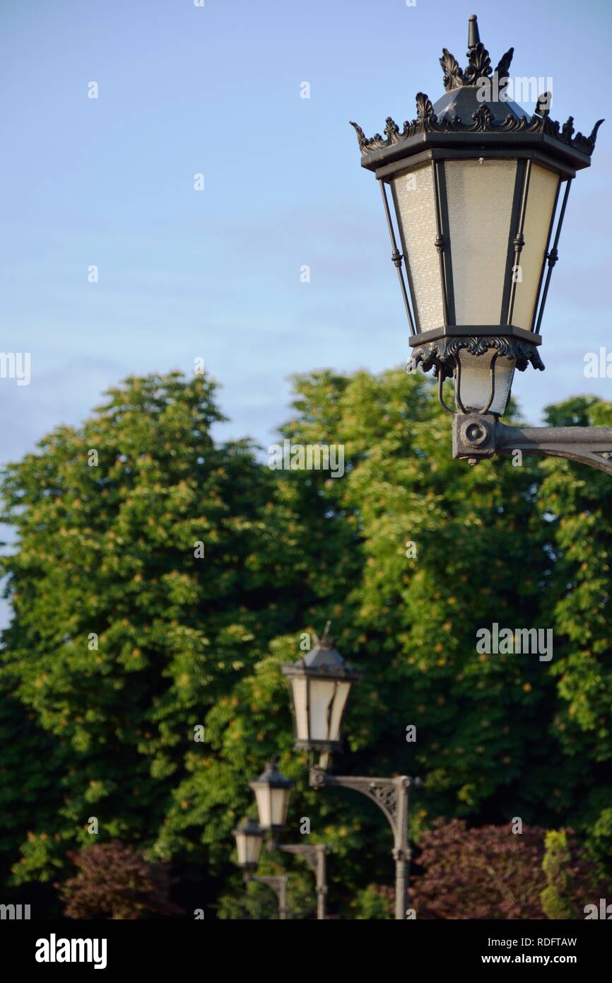 Park lamps hi-res stock photography and images - Alamy