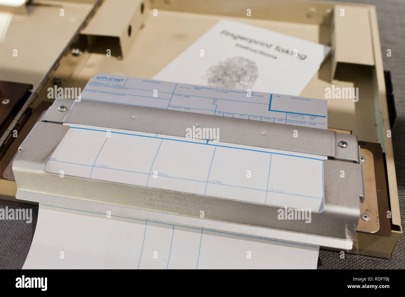 Fingerprinting tools hi-res stock photography and images - Alamy